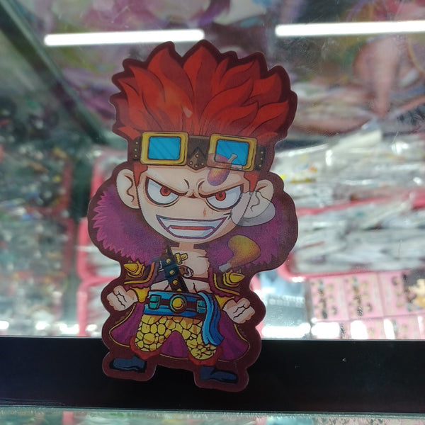 Lenticular Sticker Eustass Kid – The Motherbase Toys and Collectibles