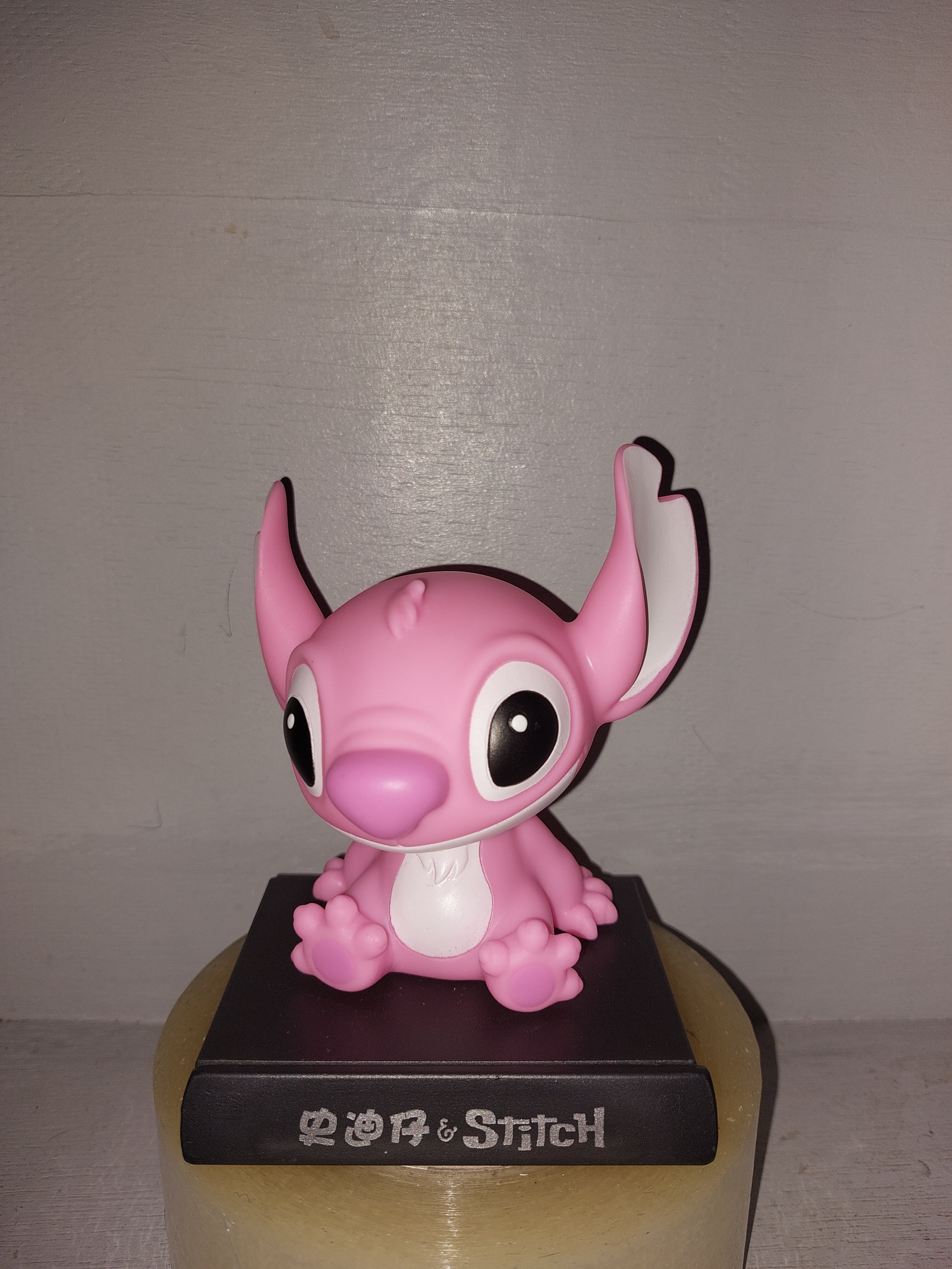 Bobble Head Stitch Pink – The Motherbase Toys and Collectibles